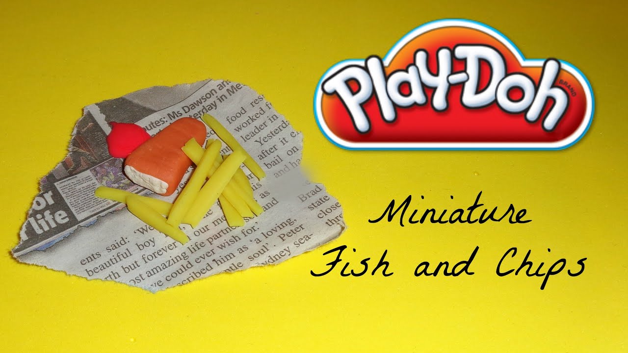Miniature Dollhouse Fish & Chips - DIY LPS Stuff, Crafts & Accessories ...