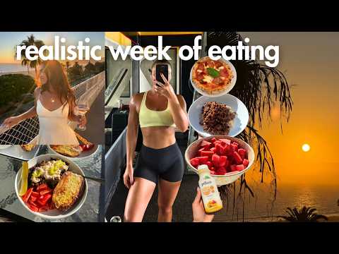 what I eat in a week to feel my best | healthy meals + workouts
