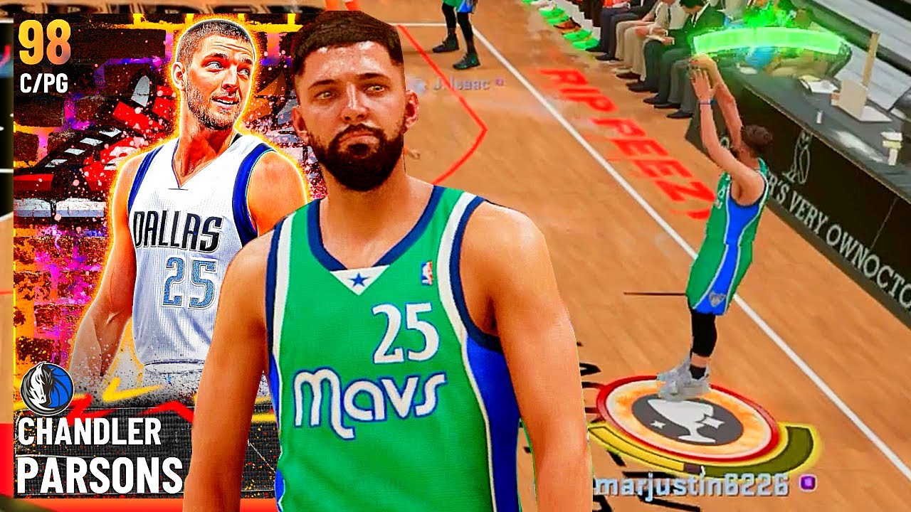 i hate that this card is so good... (Galaxy Opal Chandler Parsons) NBA ...
