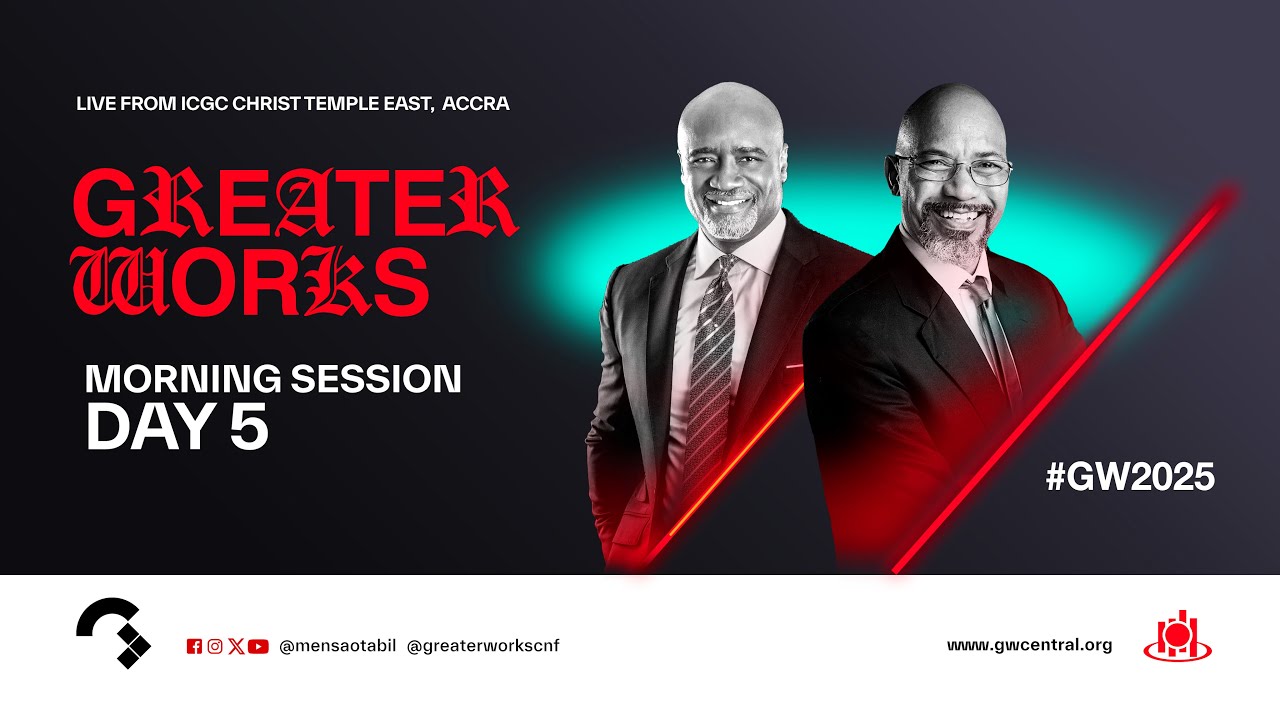 GREATER WORKS CONFERENCE 2025 - Day 5 || MORNING SESSION #GW2025 - YouTube