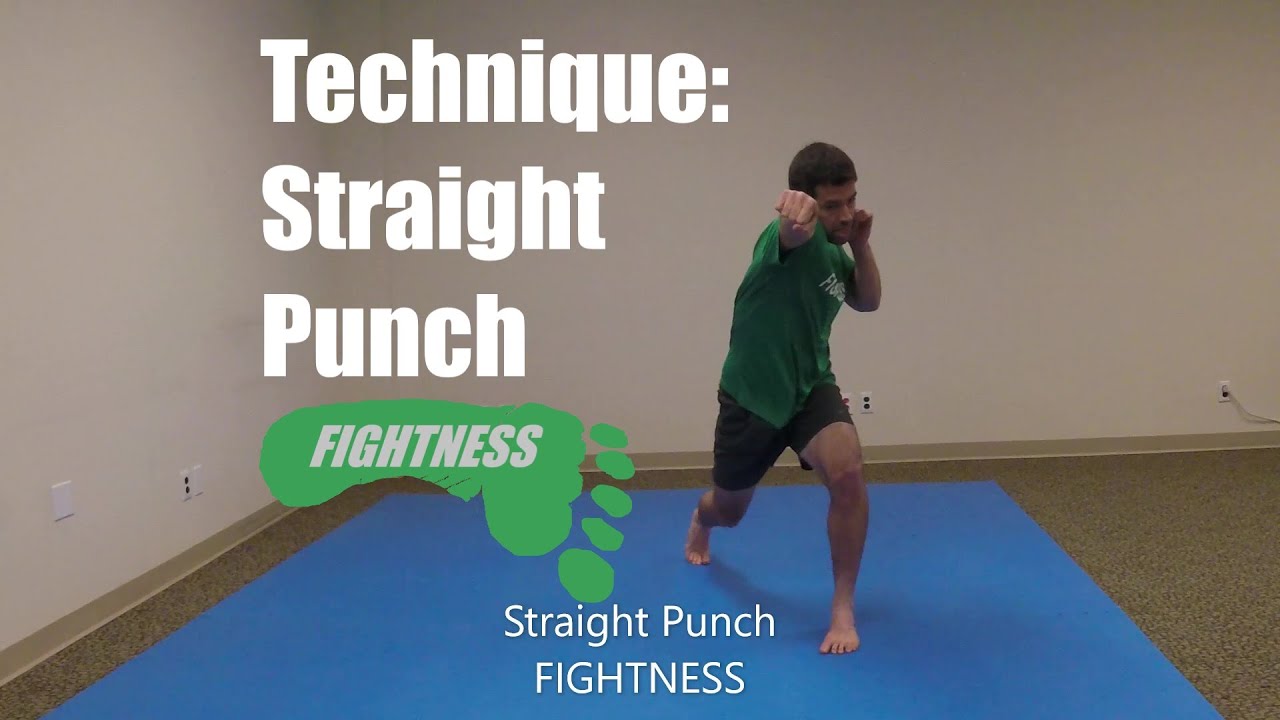 Straight Punch - Technique - Fightness MMA - YouTube