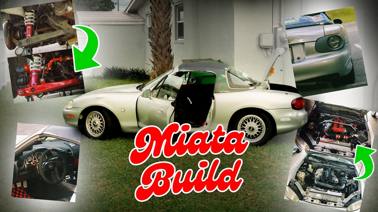 The ULTIMATE Miata Build: Reels Compilation of the Build So Far - YouTube