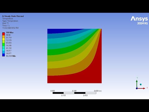 Steady-State Heat Transfer Analysis | Numerical Methods | ANSYS ...