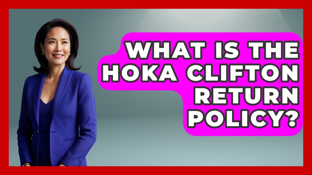 What Is The Hoka Clifton Return Policy? - The Sharp Dressed Gent - YouTube
