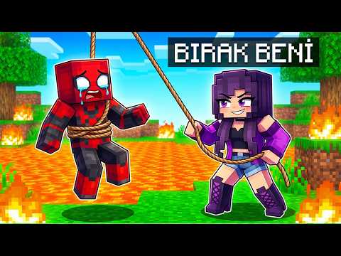 KIZ ARKADAŞIMLA KARDEŞİME PSİKOLOJİK KIŞKIRTMA YAPTIM ! - ağladı (Minecraft)