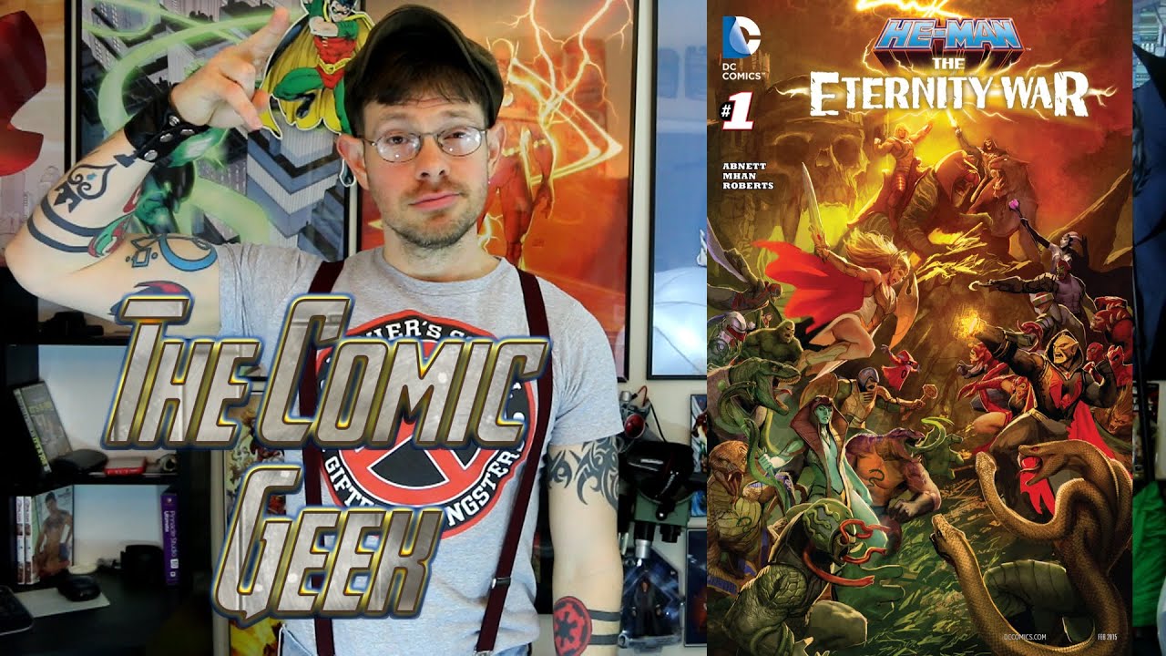 He Man - The Eternity War DC Comic Book Series Review - YouTube