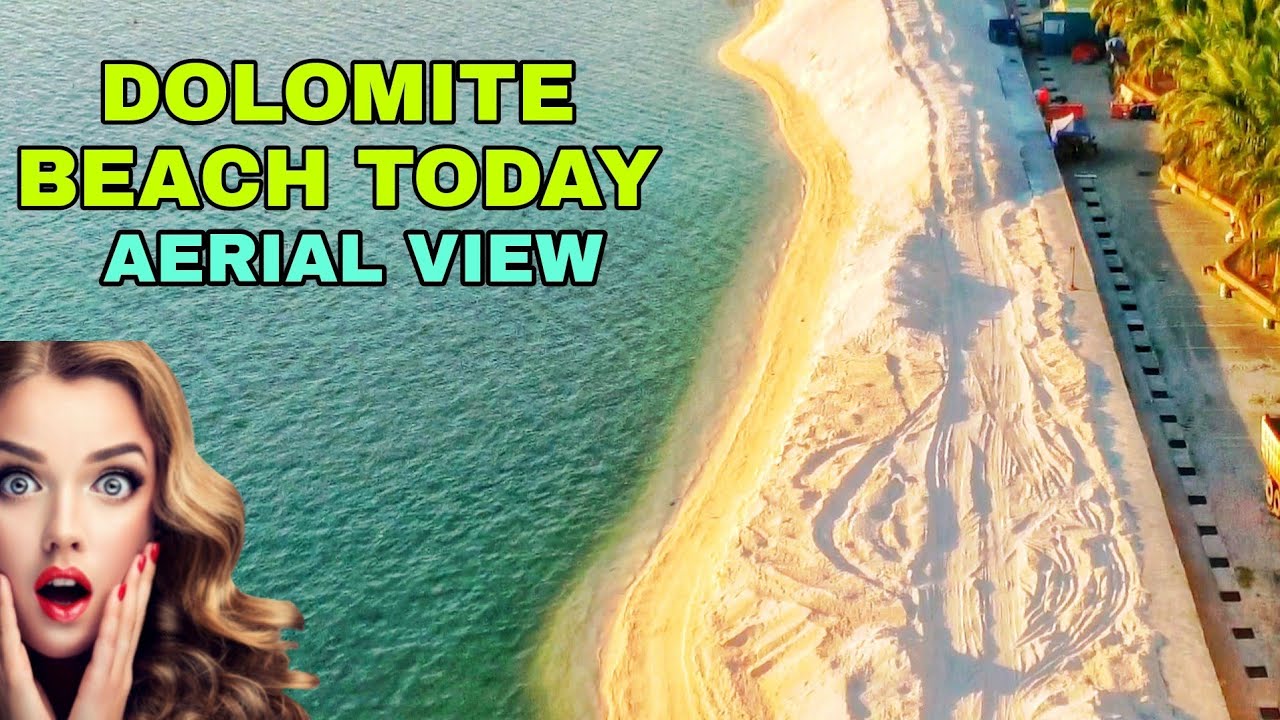 DOLOMITE BEACH AERIAL VIEW MANILA BAY TODAY 03-09-2022 - YouTube