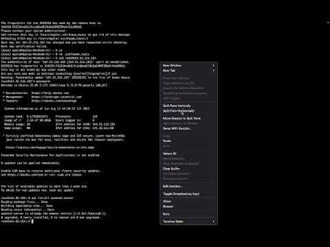 Guide to SSH login to E2E Cloud - YouTube