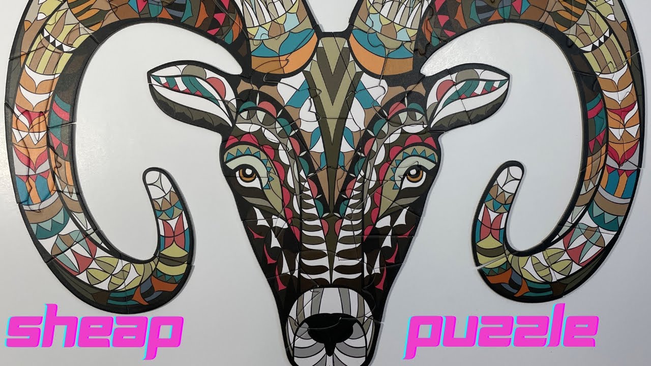 Sheep Jigsaw Puzzle - YouTube