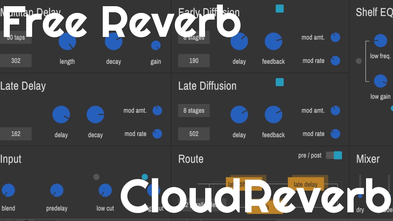 Free Reverb - CloudReverb by xunil (No Talking) - YouTube