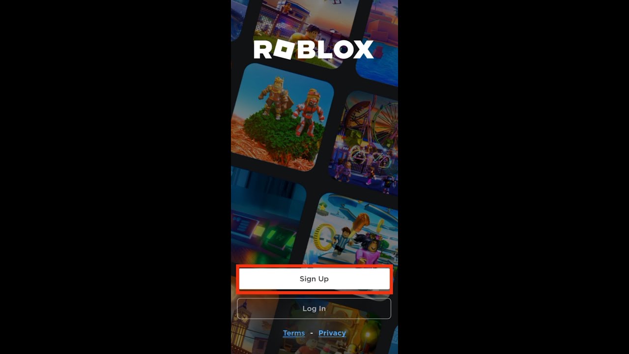 How to Log in to Roblox in Mobile | Roblox New Account login - YouTube