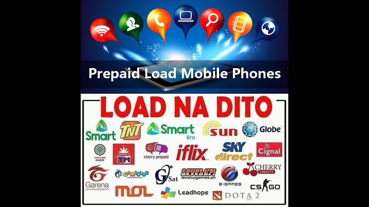Prepaid Load Mobile Phones Philippines - YouTube