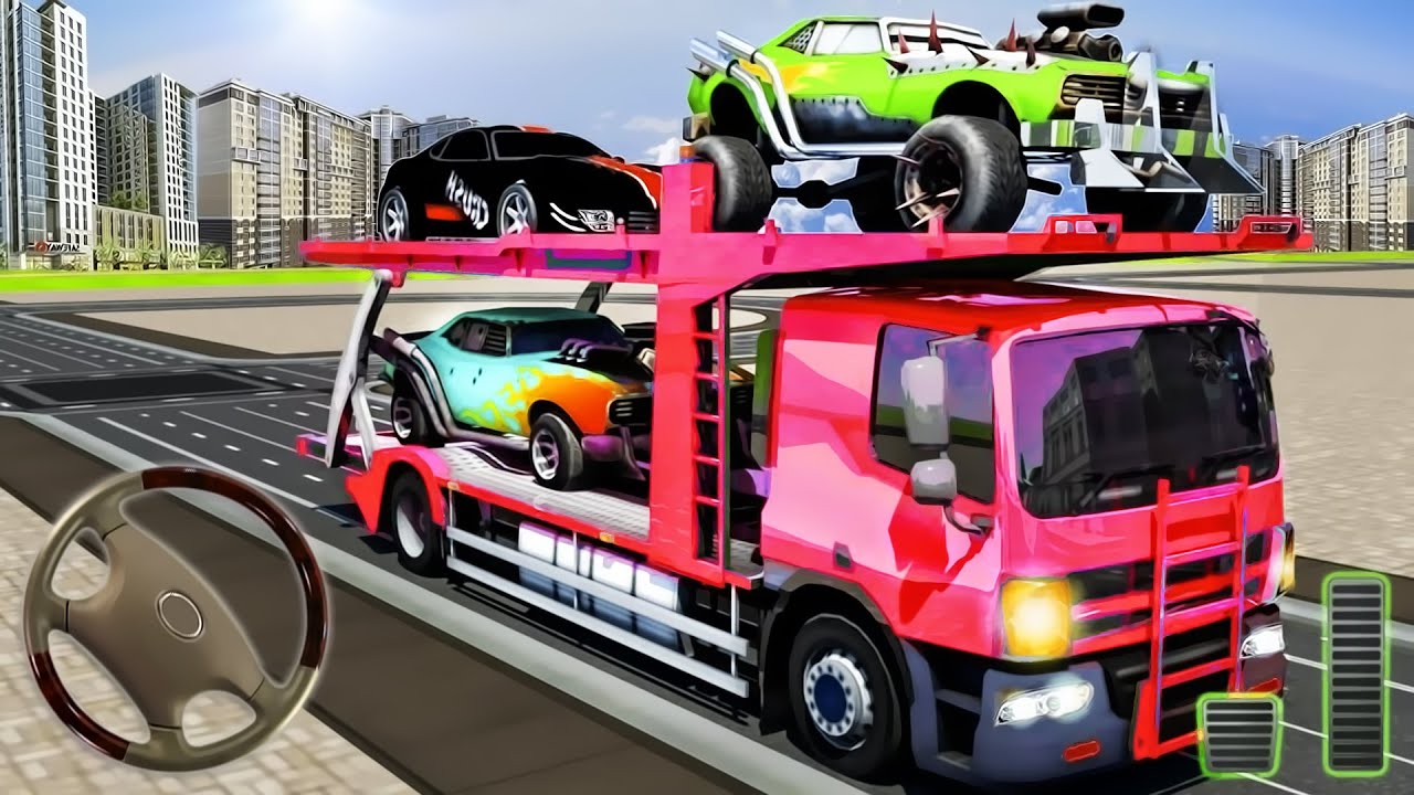 Car Transporter 2020 - City Truck Driving Simulator | Android Gameplay ...