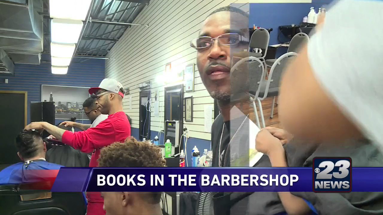 Books in the Barbershop - YouTube