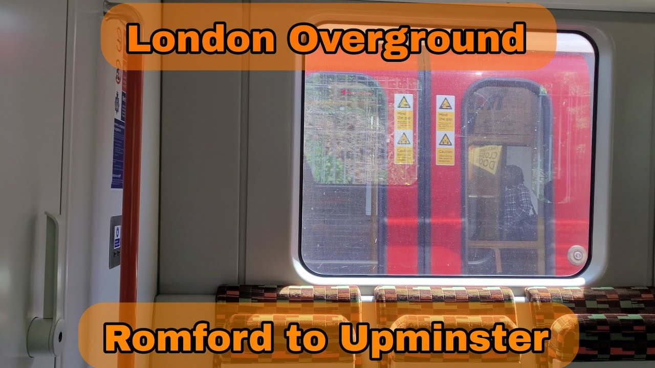 London Overground: Romford to Upminster full journey (Liberty Line ...