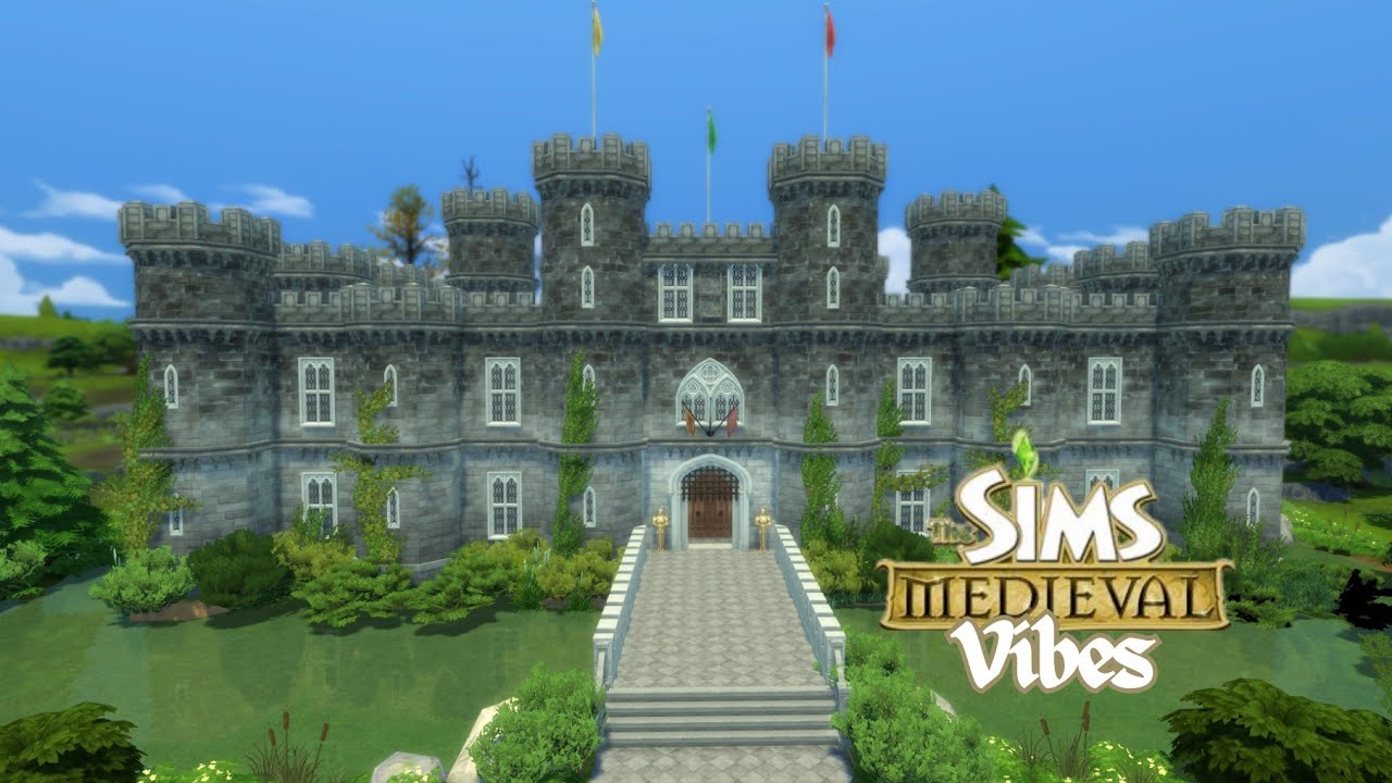 MEDIEVAL CASTLE | Sims 4 Speed Build - YouTube