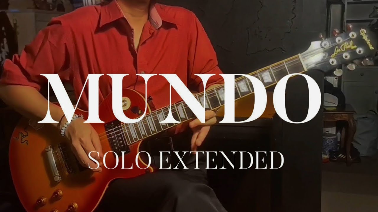 IV of Spades - Mundo [Solo Extended] / guitar cover by Tylaboo - YouTube