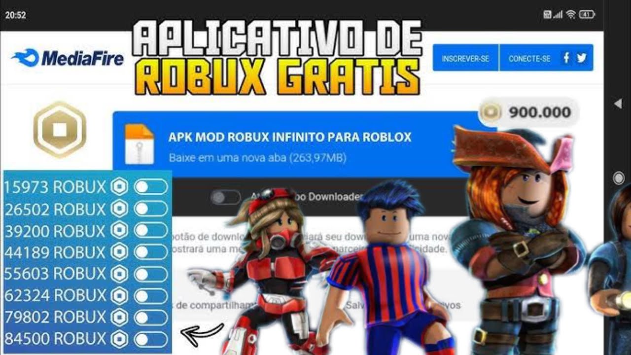 APK MOD ROBUX INFINITO NO ROBLOX ATUALIZADO EM 2025 DOWNLOAD APK MOD ...