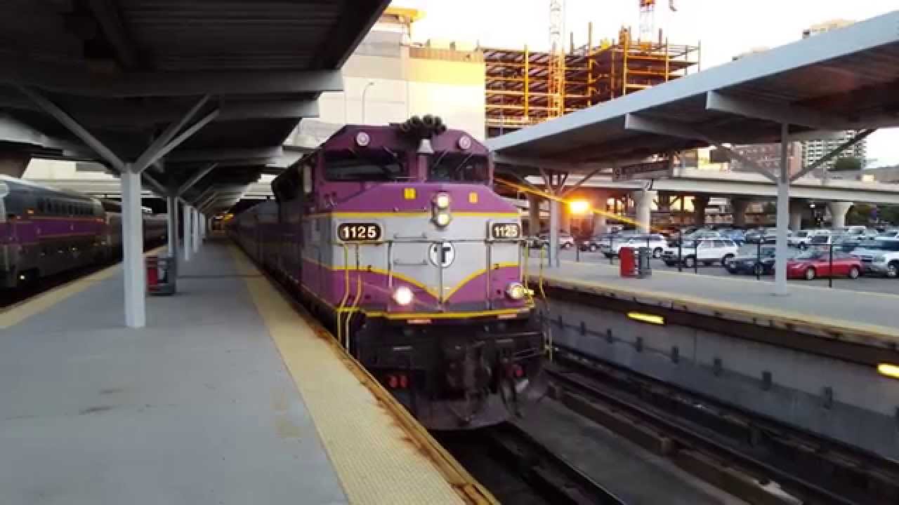 MBTA - 1974-75 GM EMD GP40MC Locomotive #1125 - YouTube
