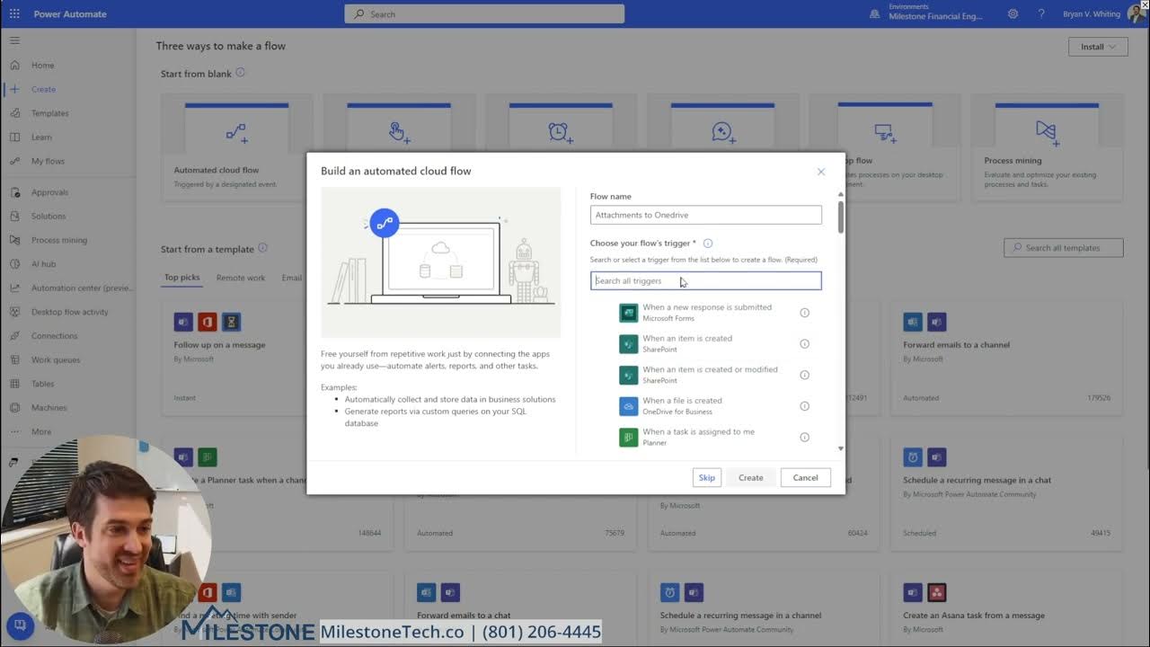 How to Automatically Save Email Attachments to OneDrive - YouTube