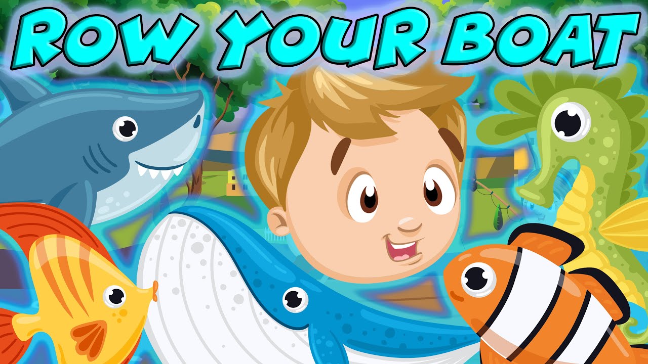 Row Row Row Your Boat Song - Perfect Simple Songs for Babies and Kids ...