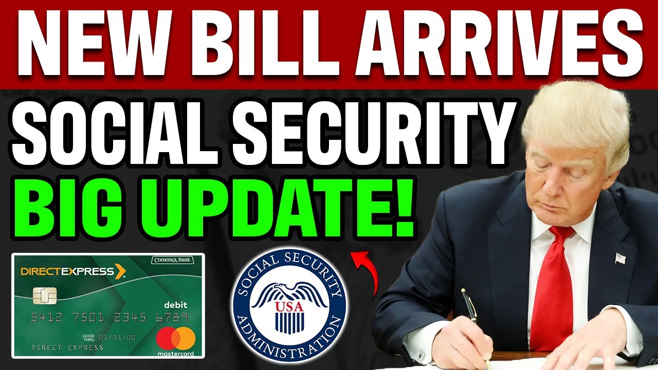NEW BILL: More Money For Social Security | RAISE IN BENEFITS | SSA SSI SSDI Payments 2025 - YouTube
