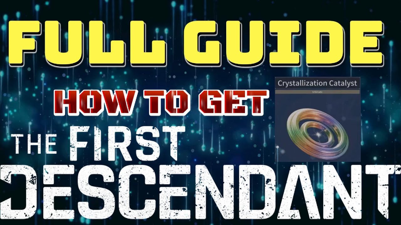 [FULL GUIDE] CRYSTALLIZATION CATALYST - YouTube