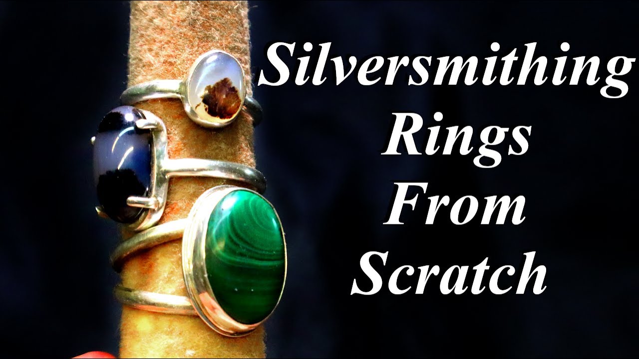Silversmithing Rings from Scratch! Step-by-Step Guide to Make Simple ...