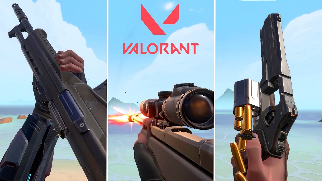 Valorant all weapons and equipment + Reloads sounds (fpp) - YouTube