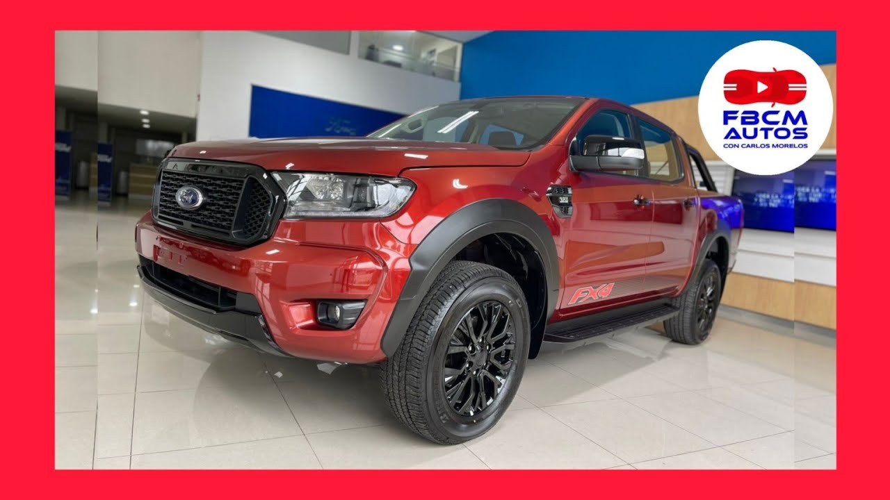Nueva Ford Ranger FX4 3.2 Diesel Euro VI 2023 | Galería en Rojo - YouTube