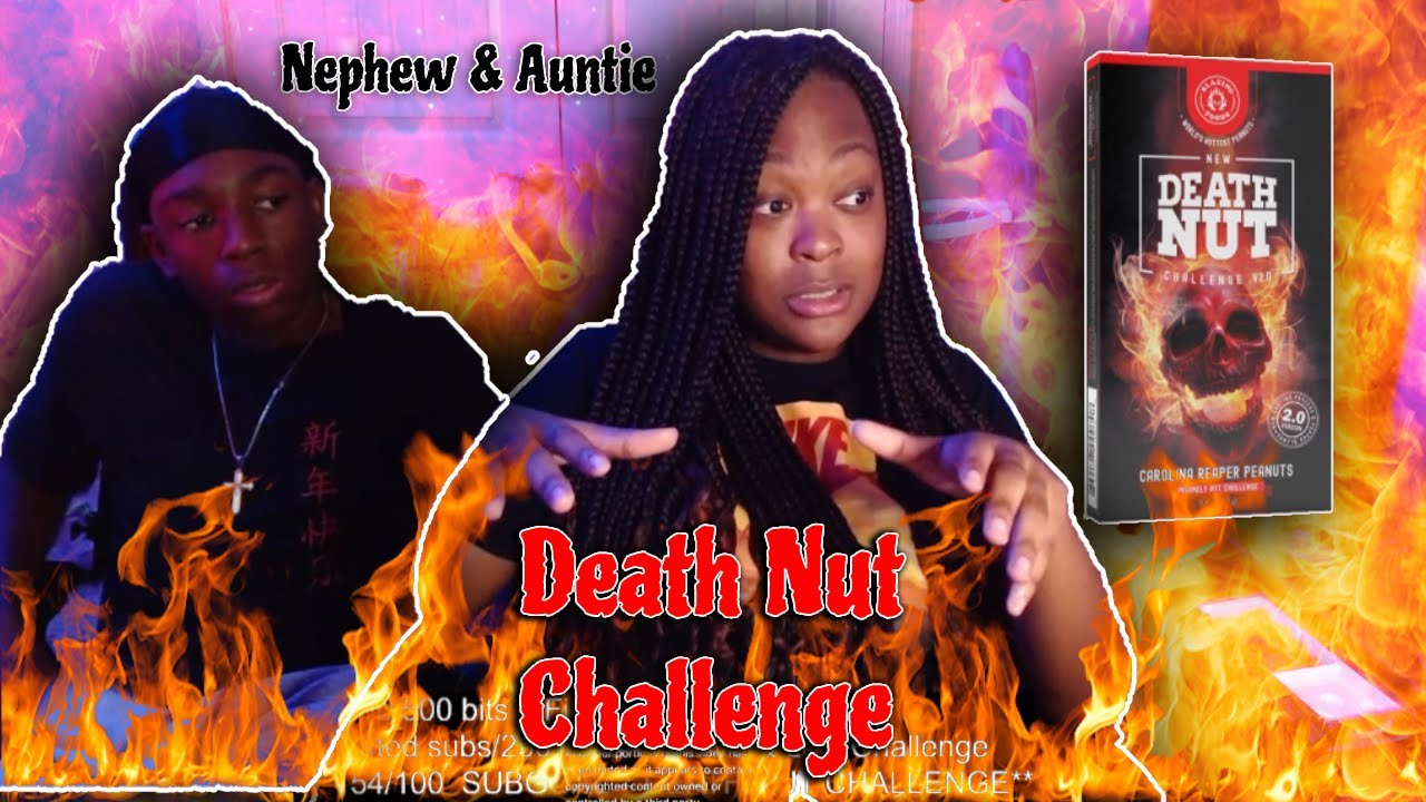 DEATH NUT CHALLENGE 2.0! SPICIEST PEANUTS IN THE WORLD VS. GIRL & HER ...