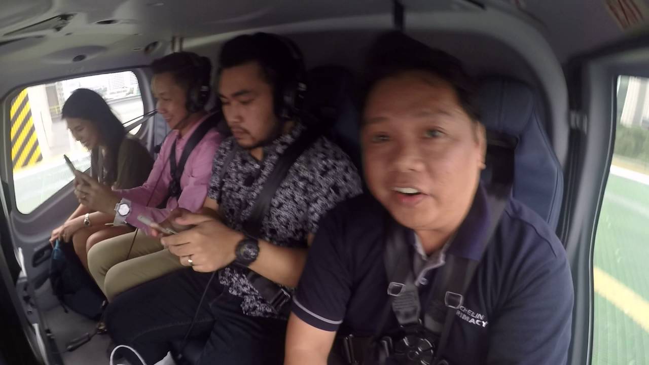 VIP Helicopter Ride Above Metro Manila - YouTube