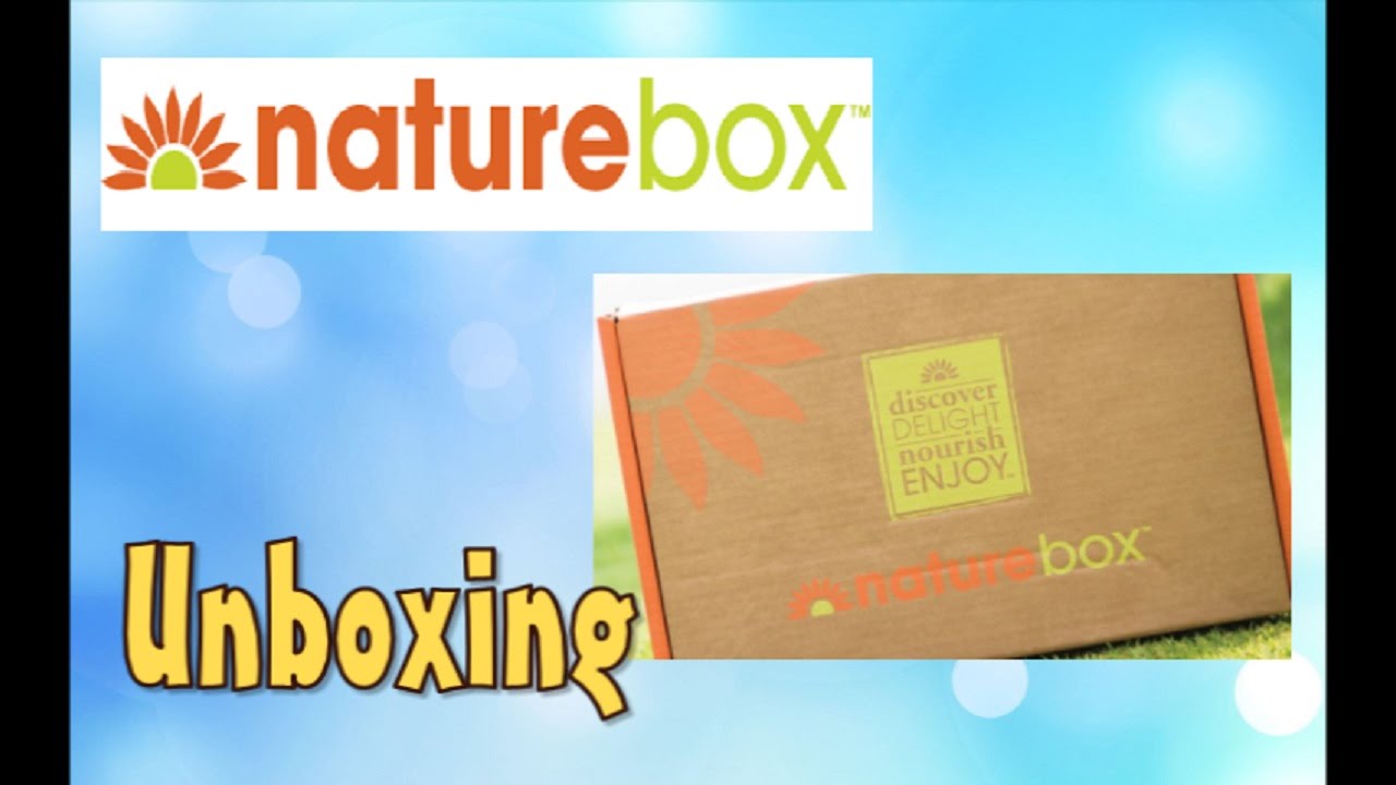 ♥Nature Box 2nd Unboxing♥-September 2nd 2015 - YouTube