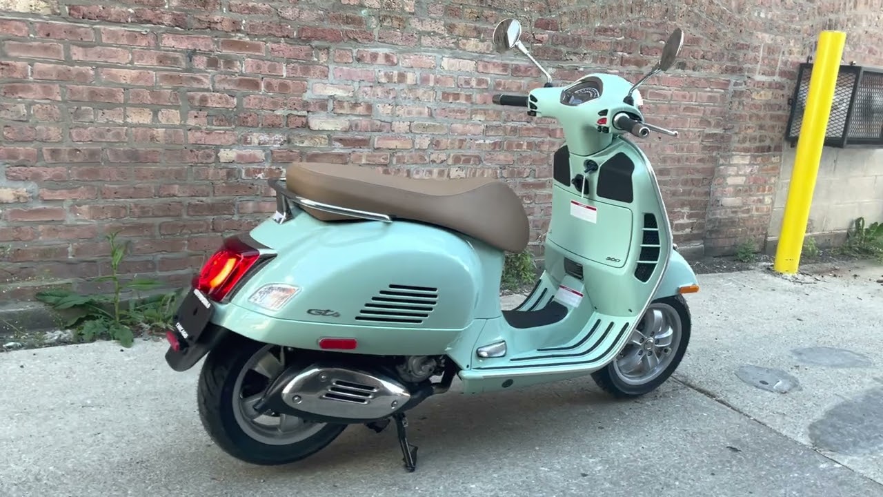 Light Green Vespa