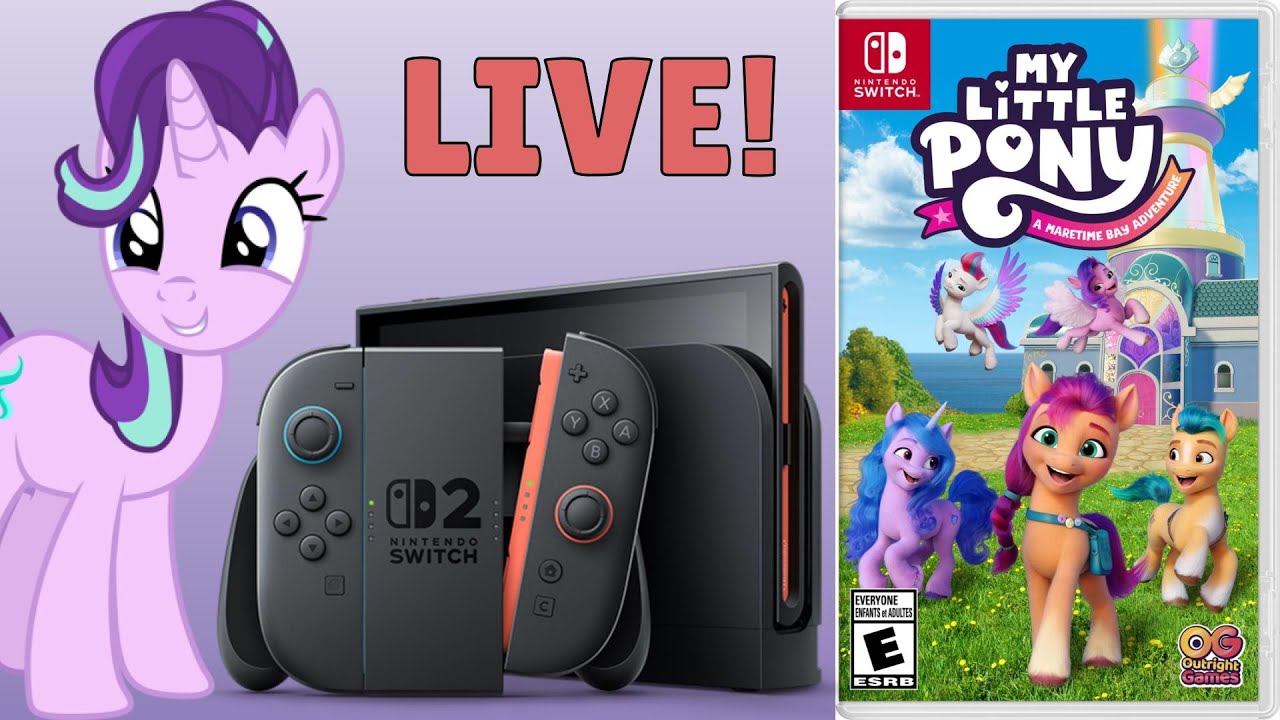 MLP Switch Game + Discussing Pony News - YouTube