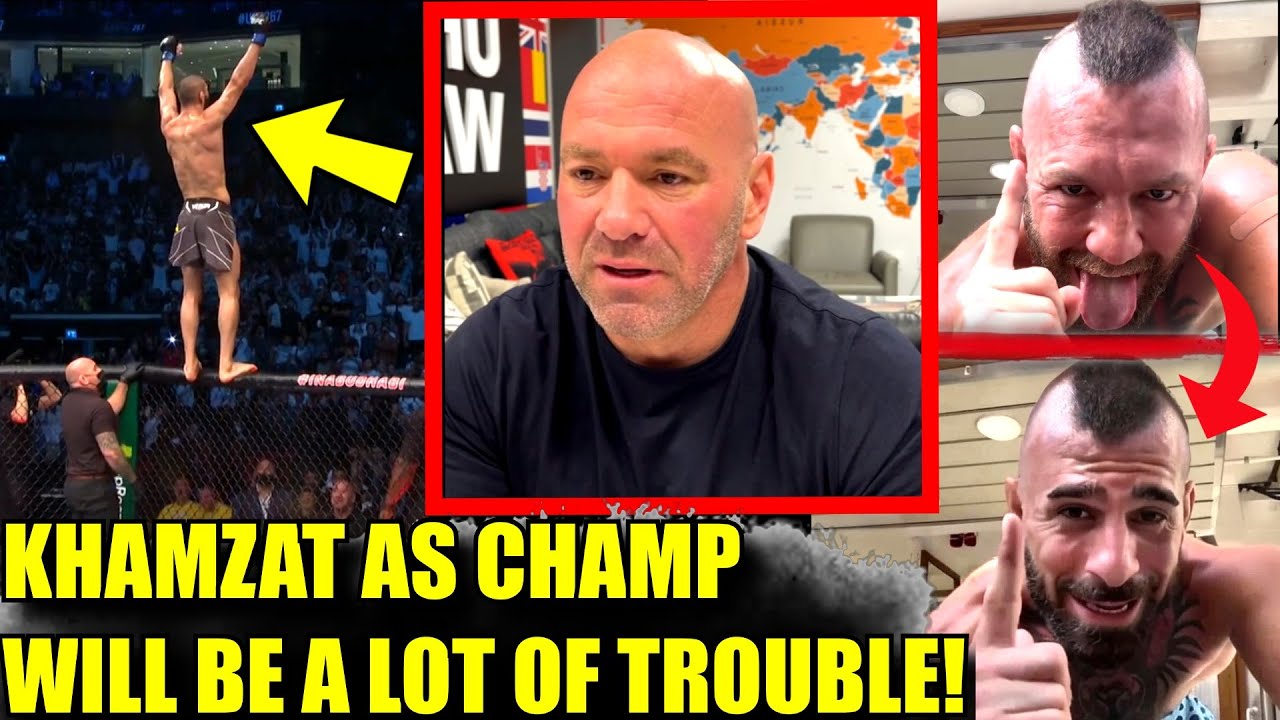 Khamzat defeating DDP and becoming UFC Champ will be A DISASTER!,Conor ...