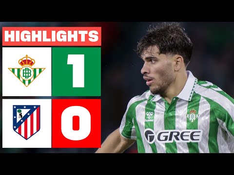 REAL BETIS 1 - 0 ATLÉTICO DE MADRID I RESUMEN LALIGA EA SPORTS