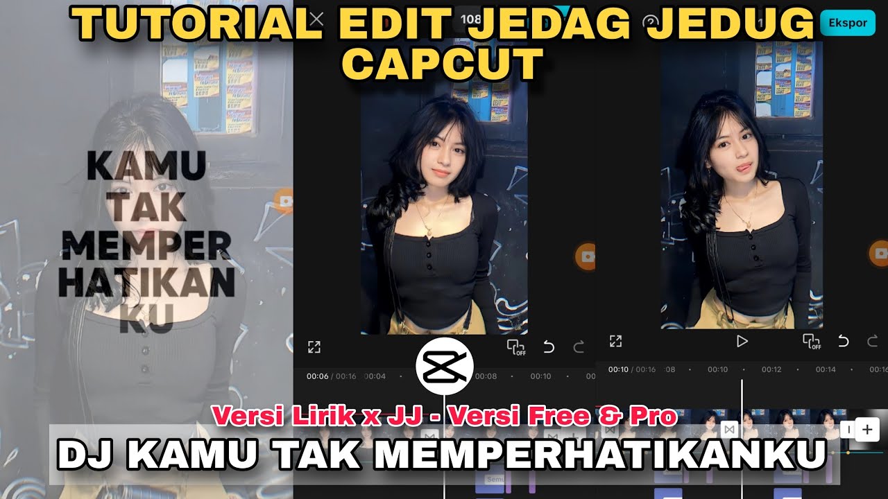 Tutorial Edit Jedag Jedug Capcut DJ KAMU TAK MEMPERHATIKANKU - YouTube