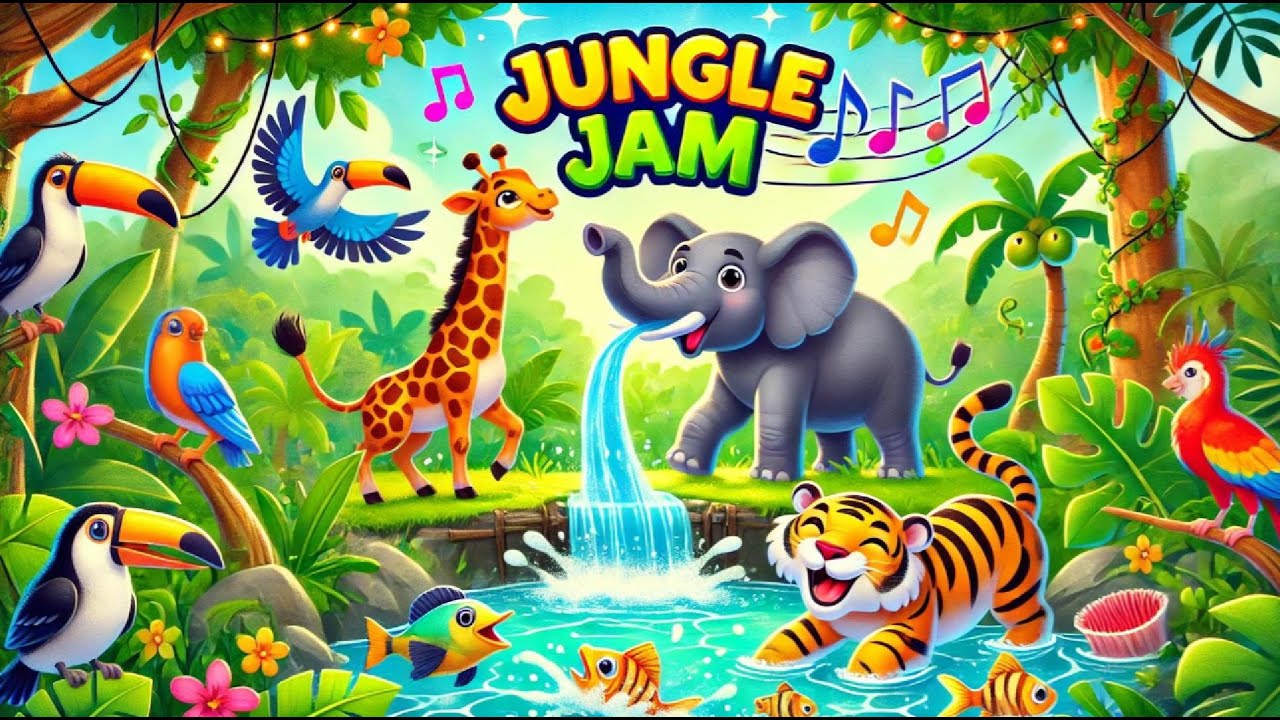 Jungle Jam: Sing, Dance, and Go Wild with the Animals! #kidssongs # ...
