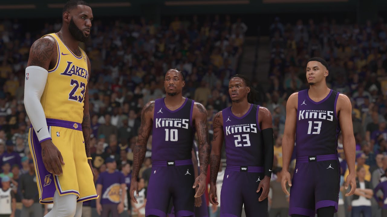 NBA LOS ANGELES LAKERS vs SACRAMENTO KINGS NBA 2K25 GAMEPLAY PS5 - YouTube