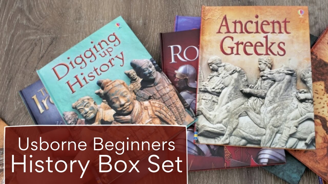 Usborne History Box Set - Discover Ancient Greece, Romans, Mayans and ...