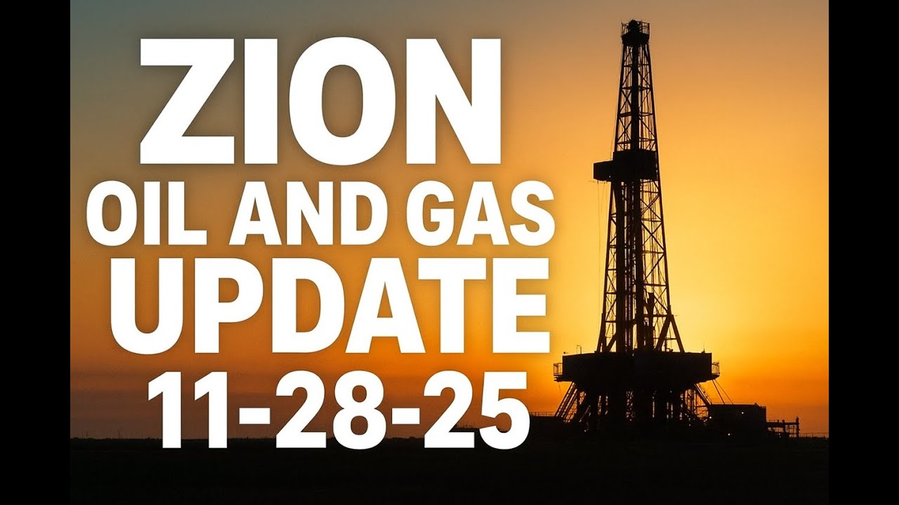 Zion Oil & Gas Update - 11-28-25 - ZNOG Stock News - YouTube