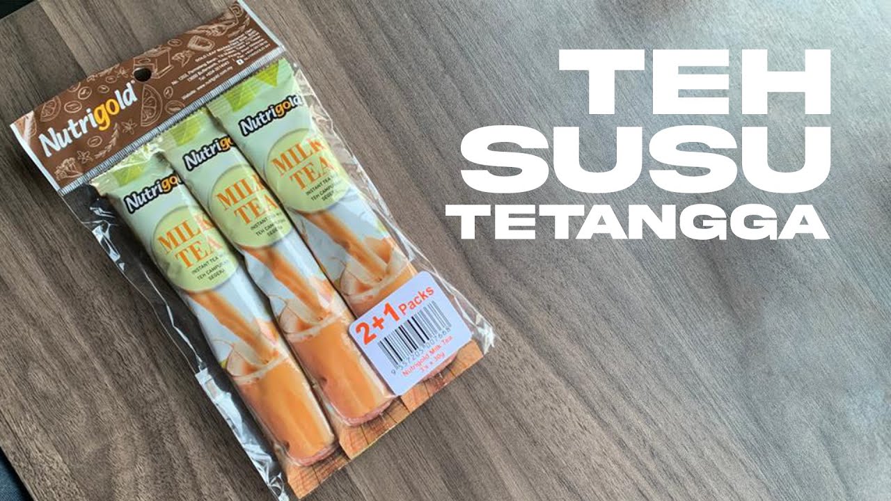 Nutrigold - Milk Tea - oleh oleh malaysia - YouTube