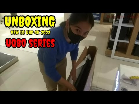 43UQ8050 LG New UHD 4k 2022 "Spesial UNBOXING" - YouTube