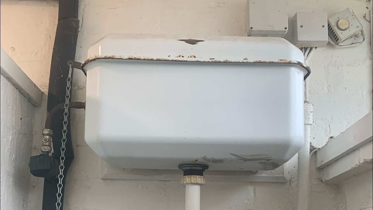 High Level Cast Iron Fordham Cistern - YouTube