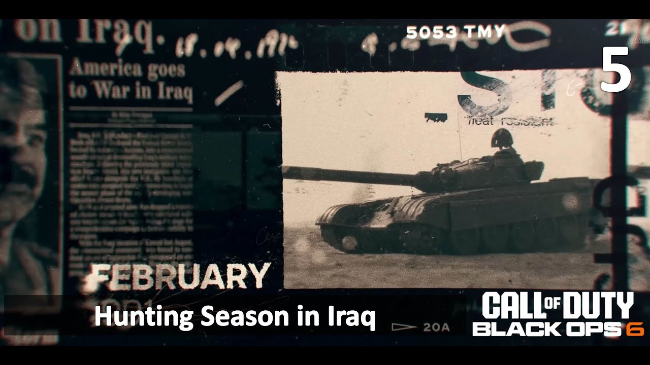 Hunting Season in Iraq l COD Black Ops 6 [Hardest Difficulty] l Part 5 ...