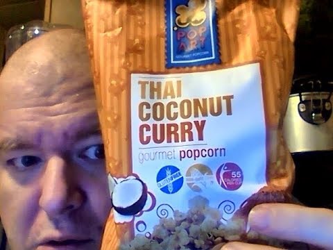 Pop Art Thai Coconut Curry Gourmet Popcorn - YouTube