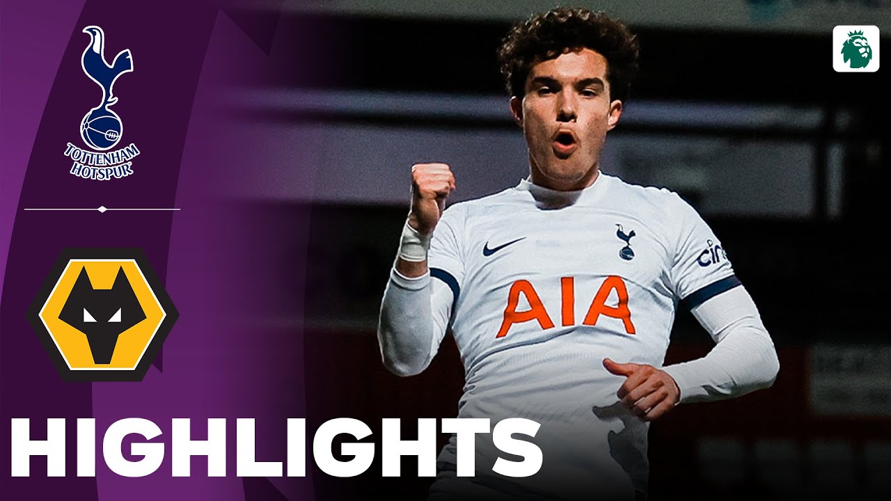Tottenham vs Wolverhampton | U21 Premier League 2 | Highlights 15-04 ...