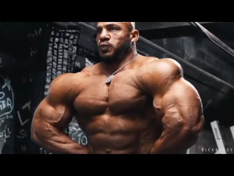 big ramy bodybuilder in hard works exercise nice performance the ...