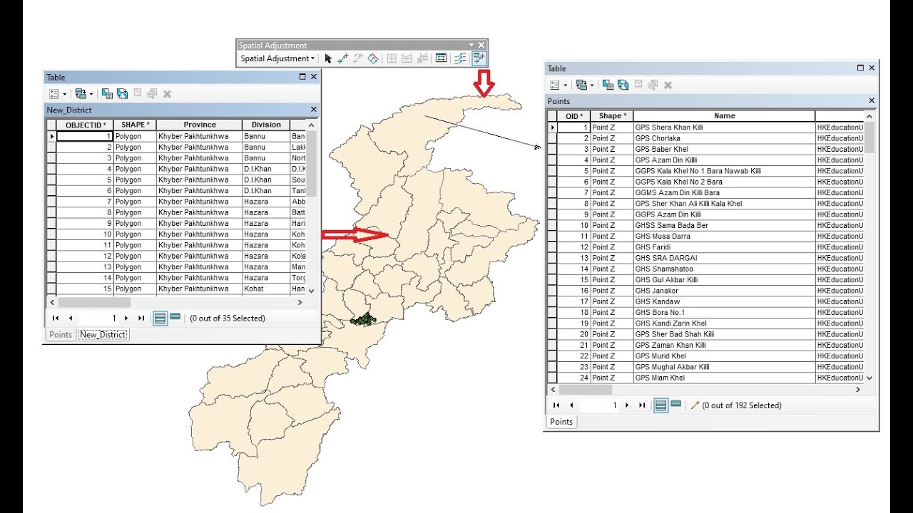 Attribute Transfer tool l Arc GIS - YouTube
